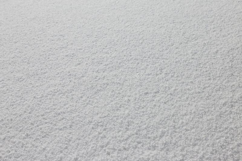 The Surface of a Snowdrift Close-up of Freshly Fallen Snow. Stock Image ...