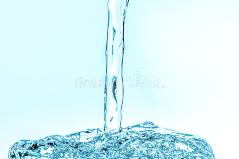 Surface the Soft Water and Water Splash Stock Image - Image of ripple ...