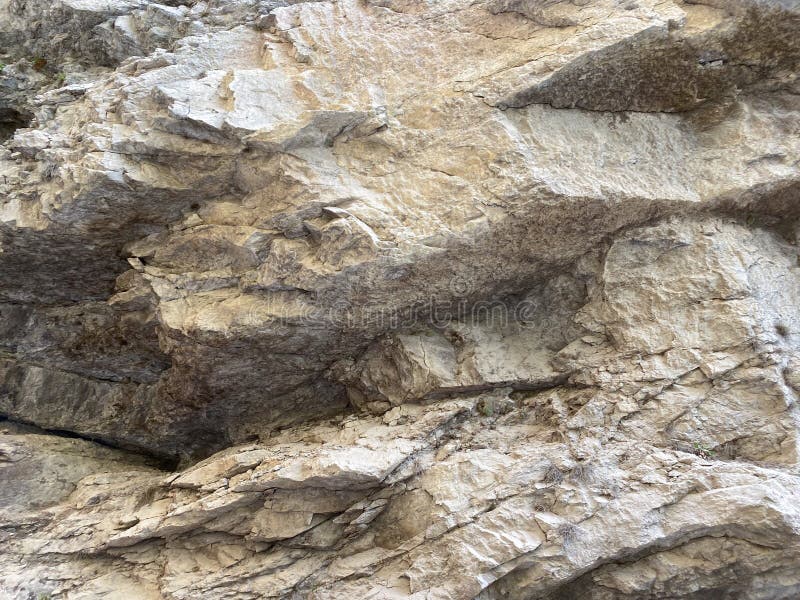 Stone Texture Yellowish Tint Stock Image - Image of carving, bedrock ...