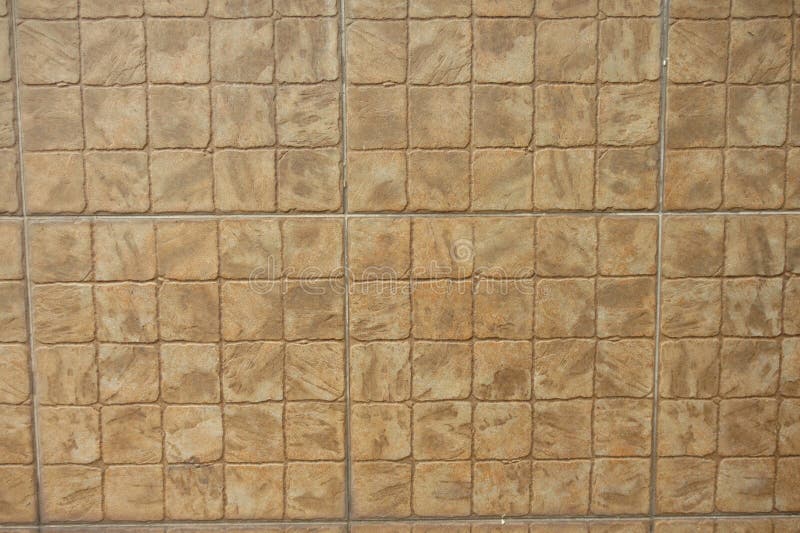 Surface of Stone-like Beige Embossed Ceramic Tiles Stock Photo - Image ...