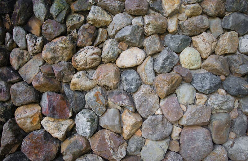 The Surface of the Stone is Made of Natural Materials of Many Si Stock ...