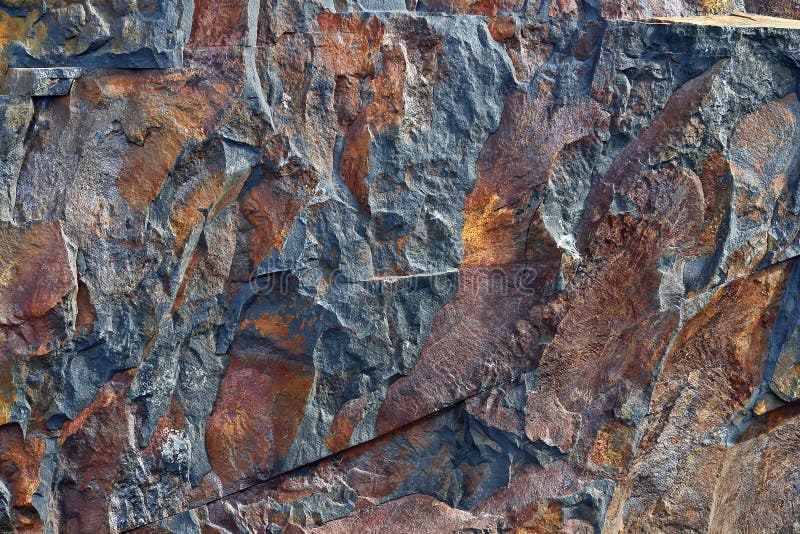 Shale rock abstract stock image. Image of stone, wavy - 14408503