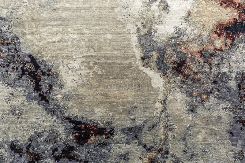 The Surface and Texture of the Abstract Pattern Carpet. Design and ...