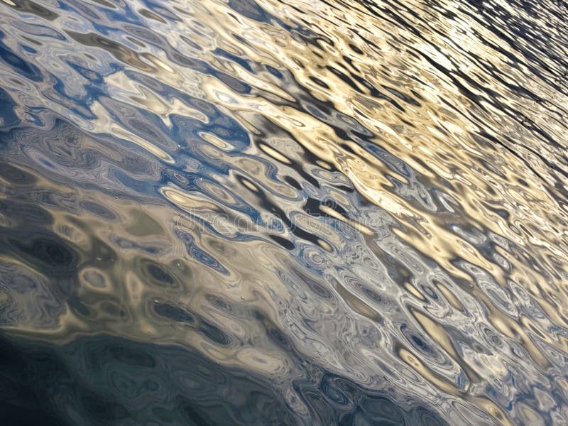 Surface and Texture of Blue Turquoise Sea Water with Sunlight ...