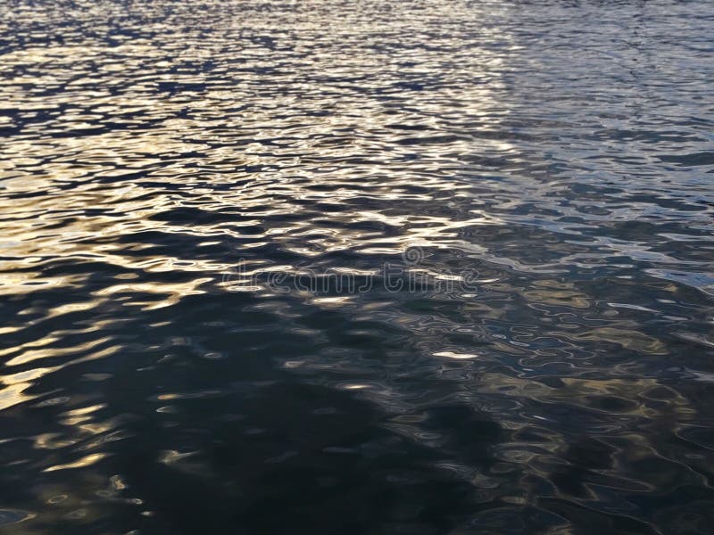 Surface and Texture of Blue Turquoise Sea Water with Sunlight ...