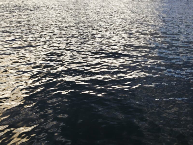 Surface and Texture of Blue Turquoise Sea Water with Sunlight ...