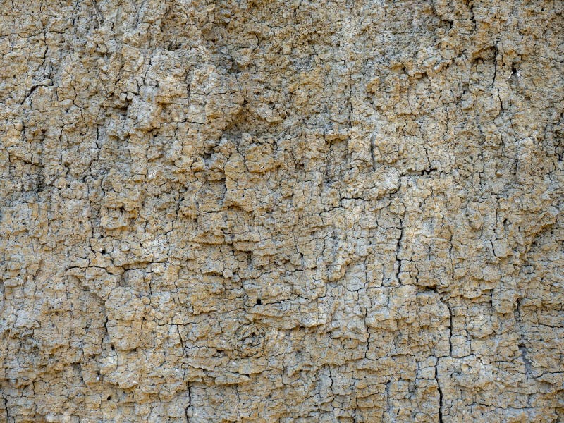 Brown Clay Wall. Clay Surface Texture, Background for Wallpaper Stock ...