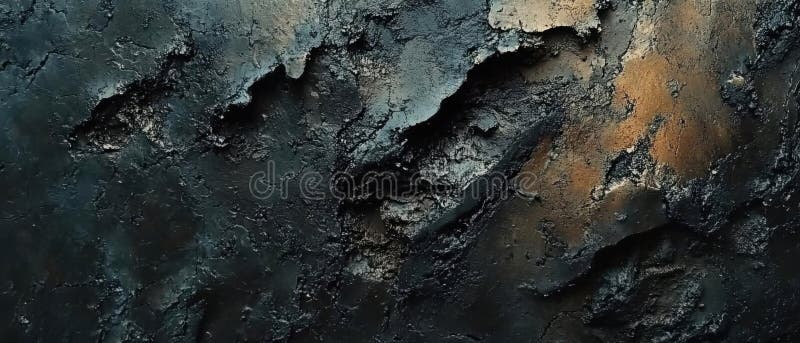 Surface Texture Creates Abstract Art with Stone Concept and Dark ...
