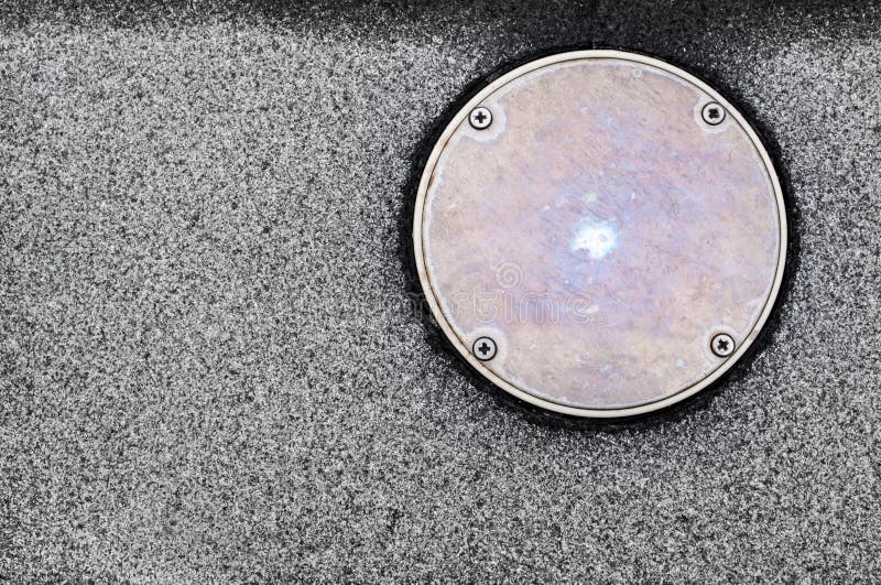 The Surface Texture on the Non Slip Flooring and the Metal Cover of ...