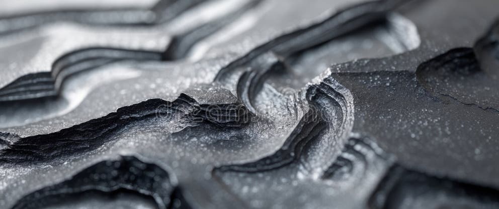 Surface Texture of Matte Frozen Obsidian for Wallpaper Created Using ...