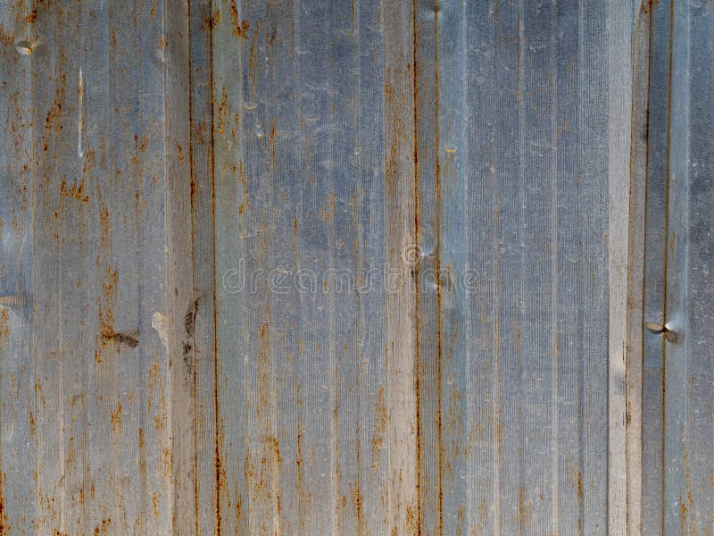 The Texture of Metal Sheet Fence of Construction Site Stock Image ...
