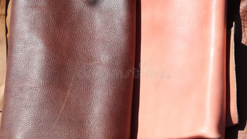 Close Up of a Surface Texture of Old Crumpled Leather Stock Photo ...