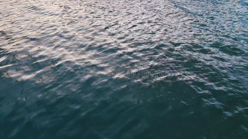 Surface and Texture of Pristine Blue Turquoise Sea Water with Sunlight ...