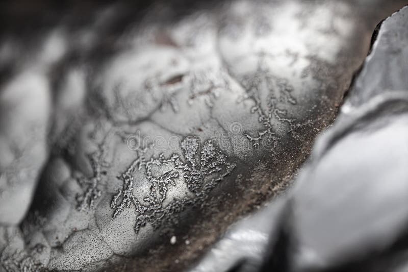 Surface Texture of Raw Hematite Mineral. Iron Ore Stock Image - Image ...