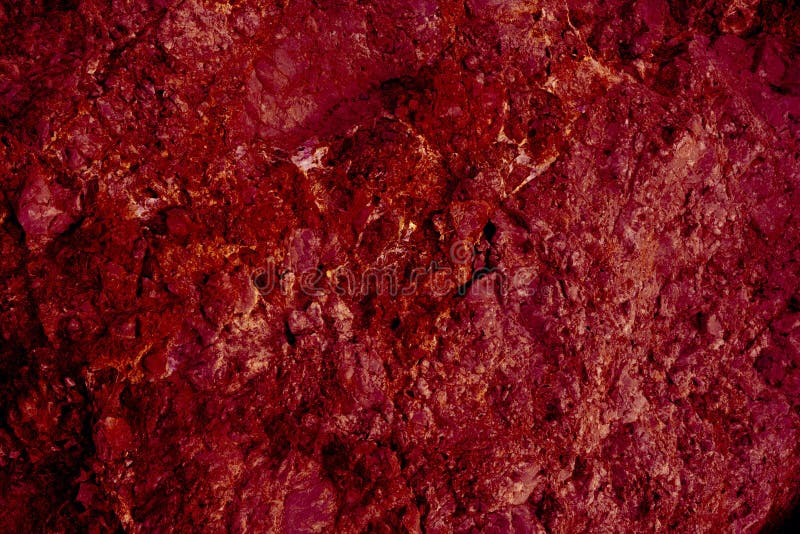 The Surface Texture of the Red Planet Mars. Desert in Infrared Light ...