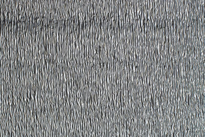 Surface Texture of Reflective Metallic Insulation Material. Stock Image ...