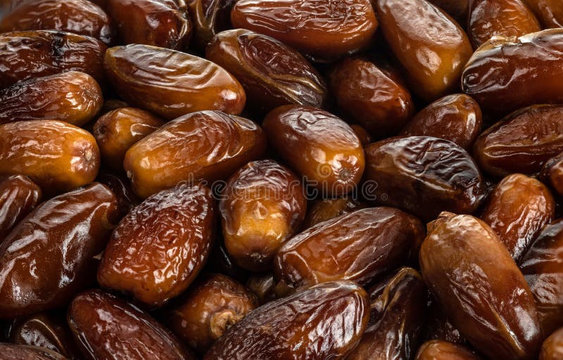 The Surface Texture of Selected Dried Dates. Stock Image - Image of ...