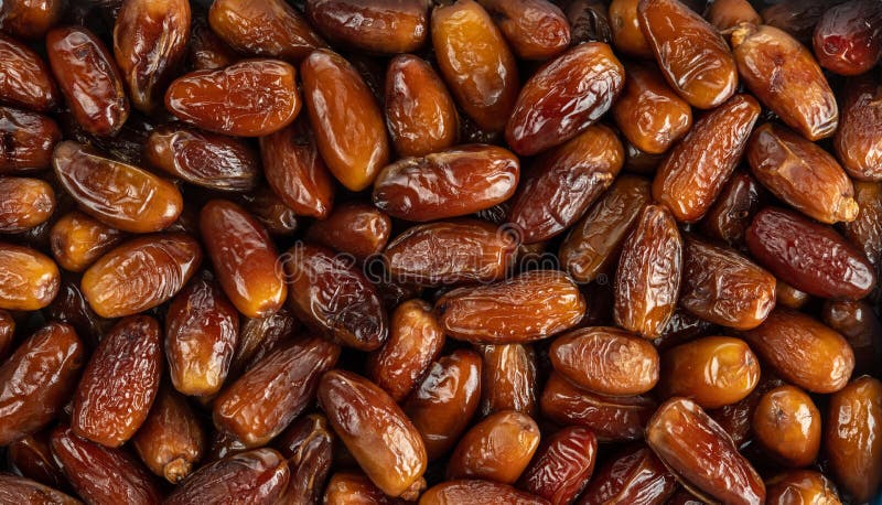The Surface Texture of Selected Dried Dates. Stock Image - Image of ...