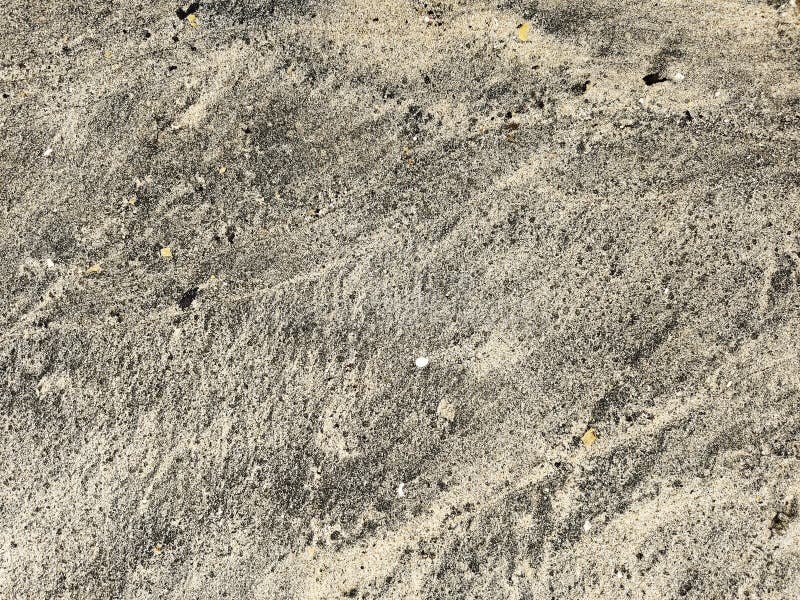 Surface and Texture of White Sand Beach in a Hot Summer Daytime Stock ...