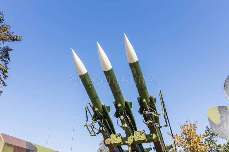 Surface To Air Missile - SAM System Stock Image - Image of attack ...