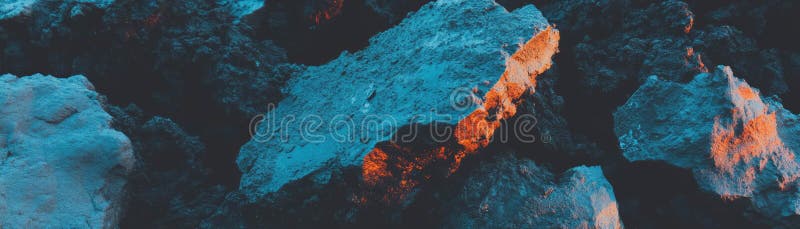 Surface of a Volcanic Rock Showcasing Unique Porous Texture and Sharp ...
