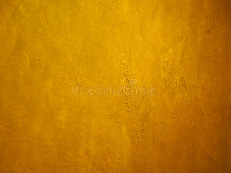 Surface of the Wall is Rough, Paint in Gold Texture Material Background ...