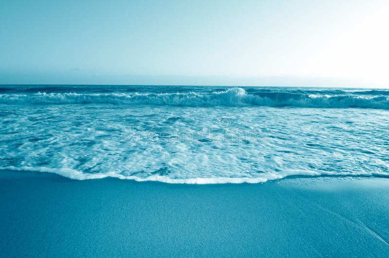 Surface of water. stock image. Image of beach, seascape - 12012011