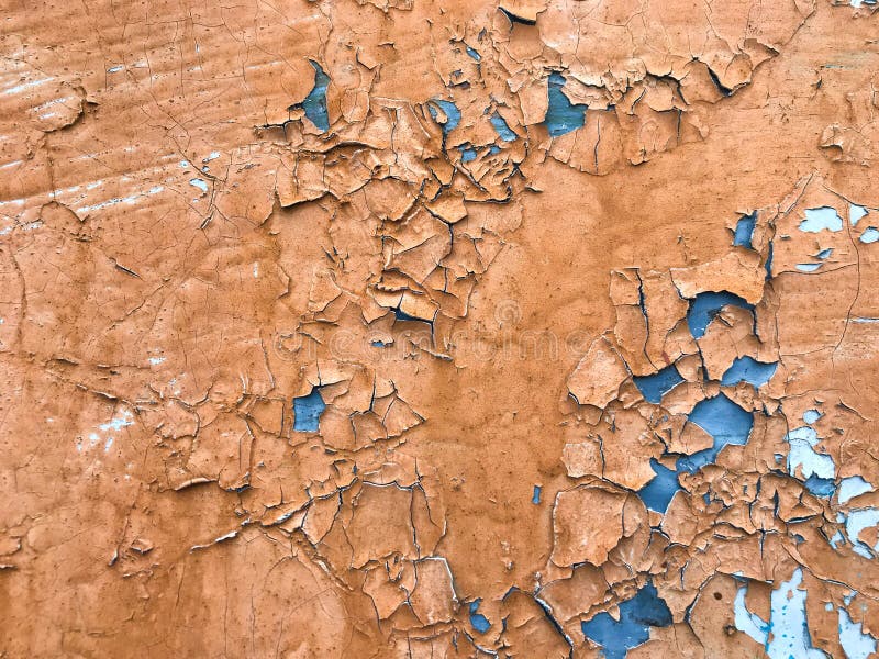 The Surface on Which the Paint Was Applied. Stock Image - Image of ...