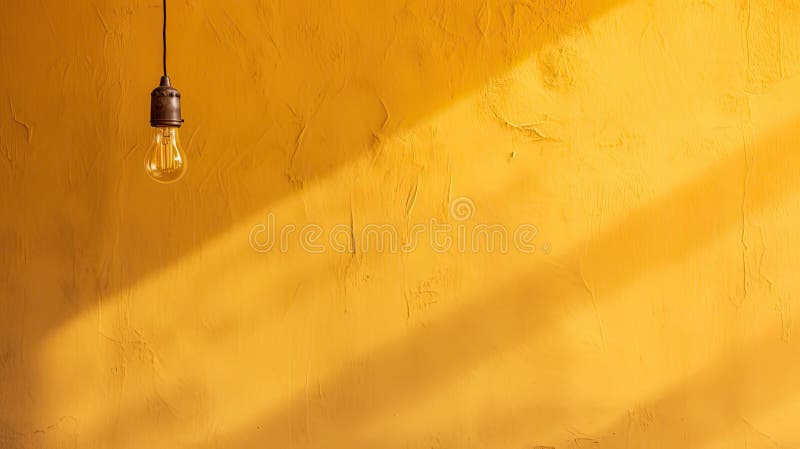 Surface Yellow Background Light Stock Illustration - Illustration of ...