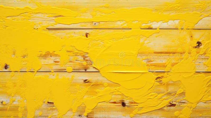 Surface Yellow Paint Splatter Stock Illustration - Illustration of ...