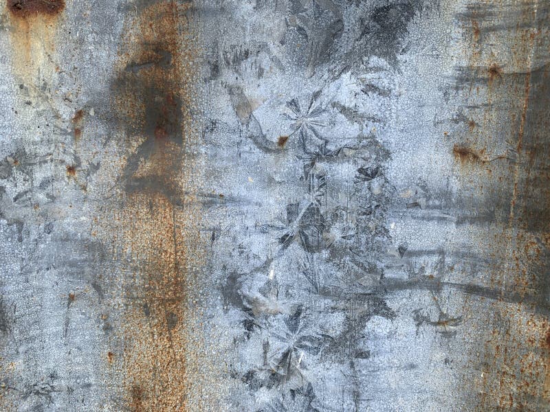 The Surface of the Zinc Color As Natural Background Stock Image - Image ...