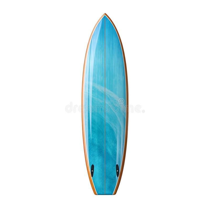Surfboard Against Transparent Background Stock Illustration ...