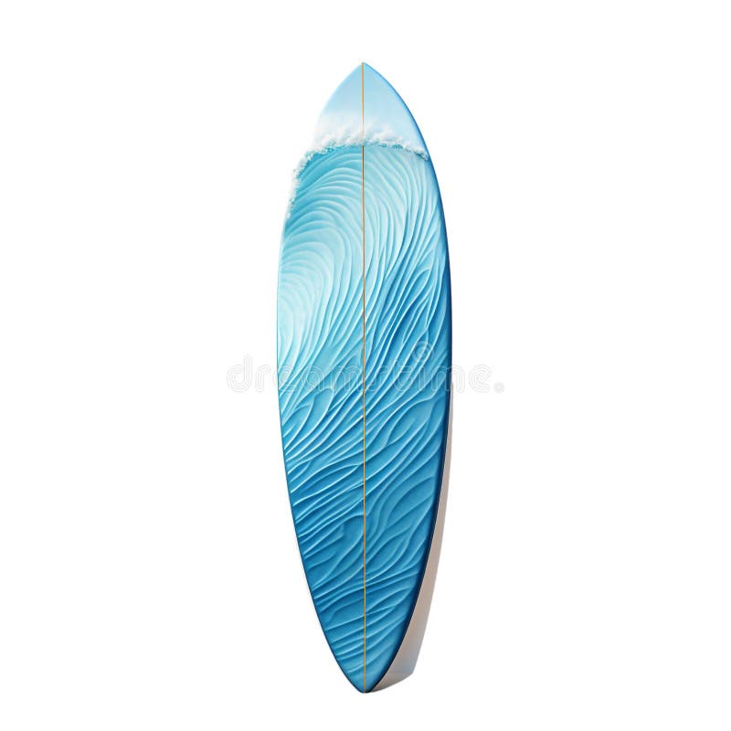 Surfboard Against Transparent Background Stock Illustration ...