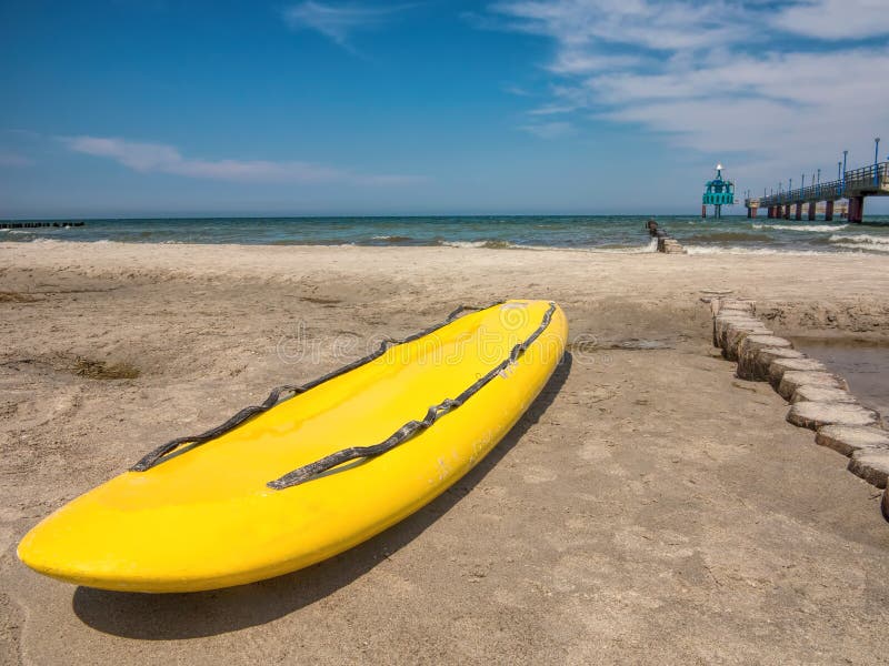 Surfboard on the beach stock image. Image of activity - 42075387