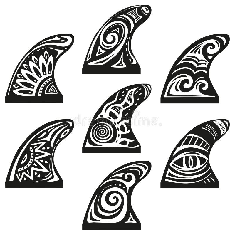 Fin Surfboard Stock Illustrations – 671 Fin Surfboard Stock ...
