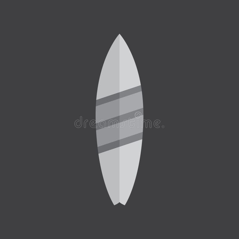 Surfboard. Vector Illustration Decorative Design Stock Vector ...