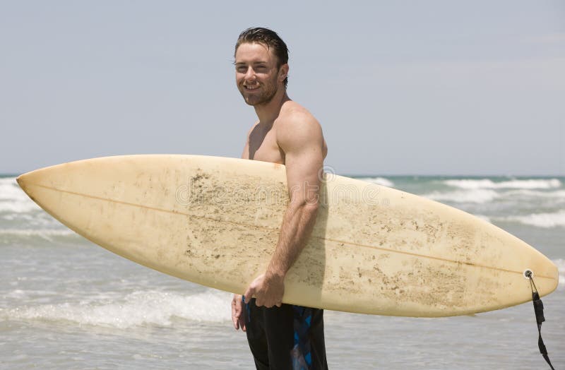 Fat Man Playing Beach Tennis on the Beach Stock Image - Image of blue ...