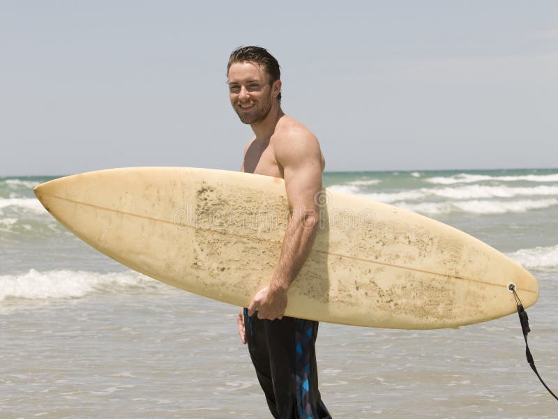 Surfer stock image. Image of looking, lifestyle, isolated - 9660777