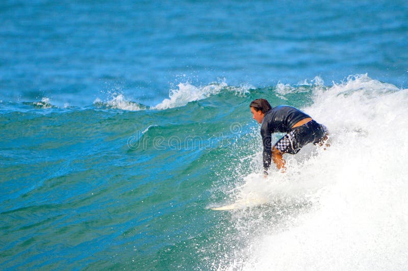 A Surfer in Action at Dee Why Beach Editorial Stock Photo - Image of ...