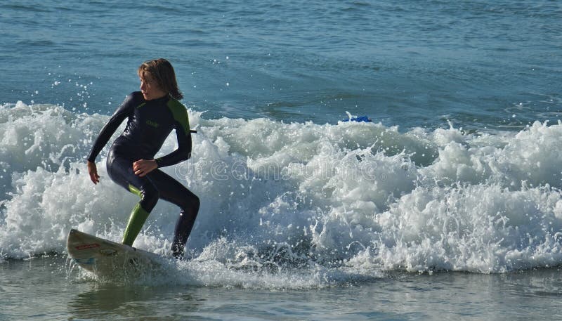 Surfer in Action on the Wave Editorial Photography - Image of wave ...