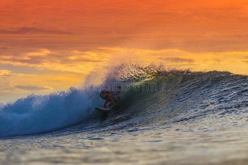 Surfer on Amazing Wave stock photo. Image of liquid, action - 51474694