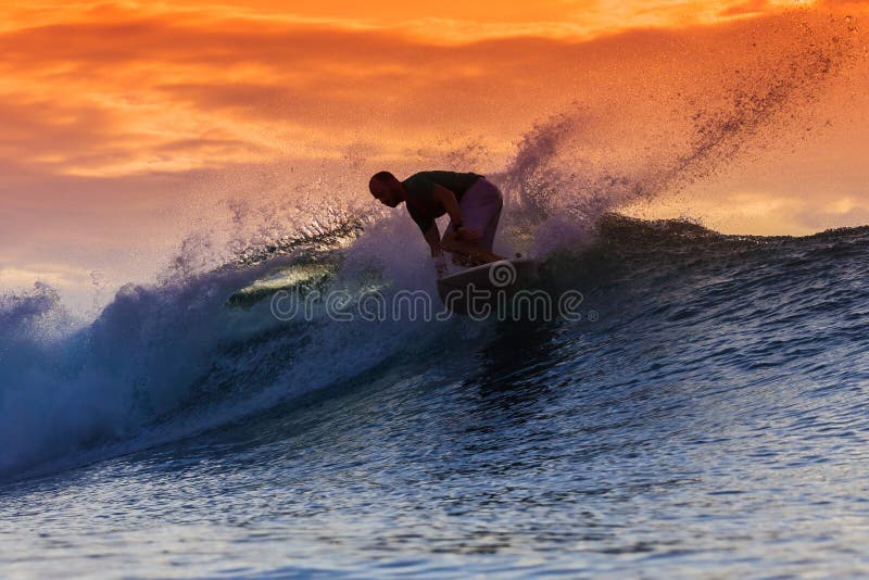 Surfer on Amazing Wave stock photo. Image of ride, crash - 51513298