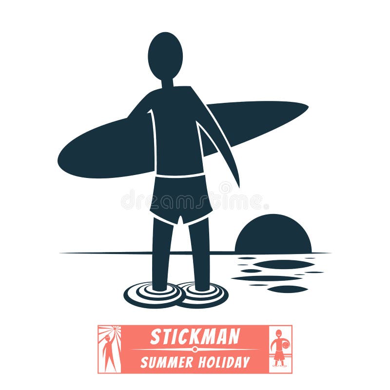 Stick Figure Surf Stock Illustrations – 50 Stick Figure Surf Stock ...
