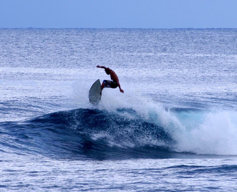 Surfer editorial image. Image of seaside, samoa, swell - 44970070