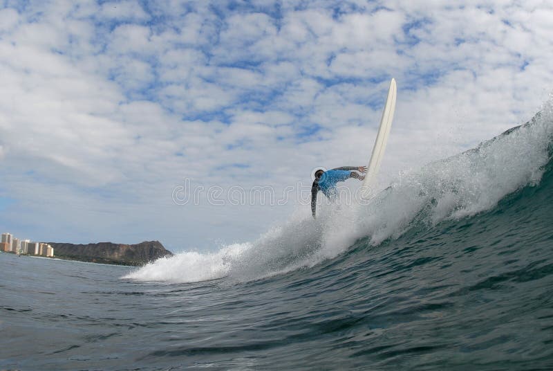 Surfer with a big wave stock photo. Image of rash, sport - 2210178