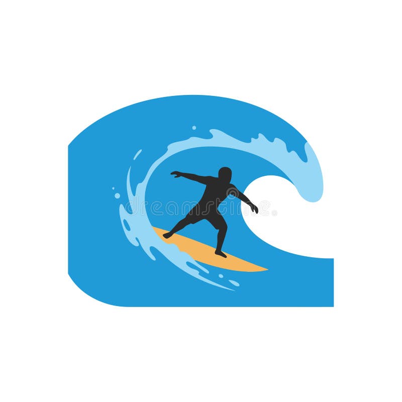 Surfer Blue Wave Stock Illustrations – 10,072 Surfer Blue Wave Stock ...