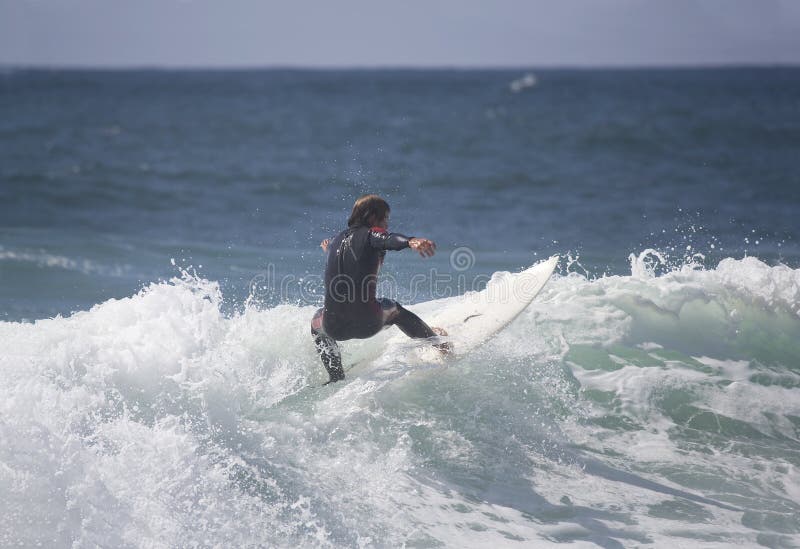 Surfing Clean Waves stock image. Image of thailand, powerful - 2717917