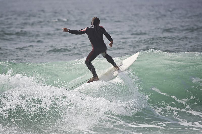 Surfer in the wave stock photo. Image of sport, aquatics - 2917236