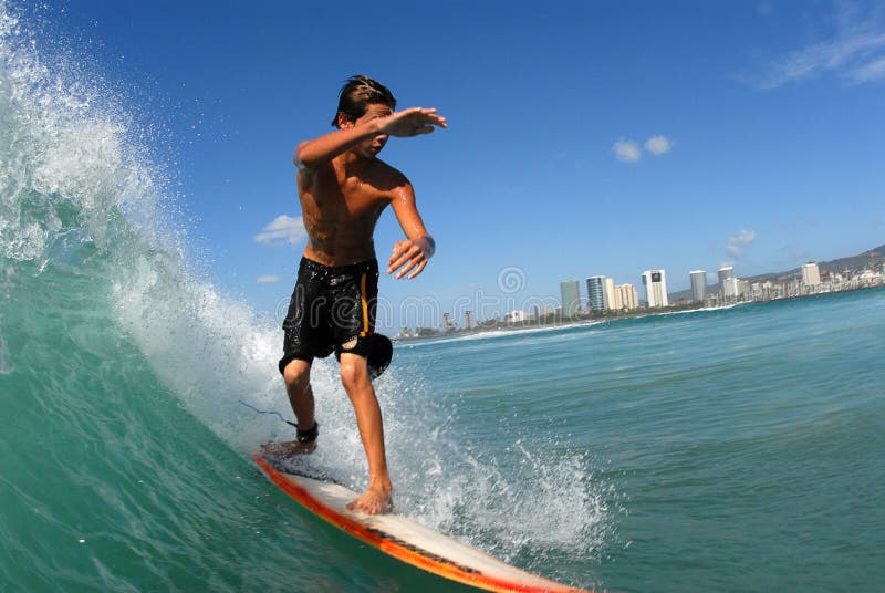 Surfing editorial photography. Image of surfer, barrel - 1681217