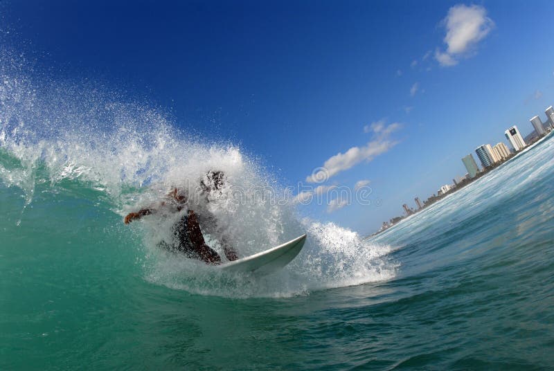Surfing stock image. Image of barrel, ride, gnarly, tube - 1681219